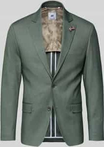 Atelier Torino Slim Fit 2-Knopf-Sakko mit Pattentaschen