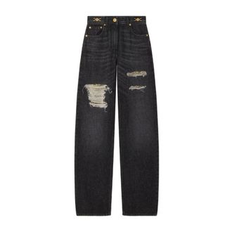 Versace Loose-fit Jeans - - Jeans - Damen - Schwarzk - W25
