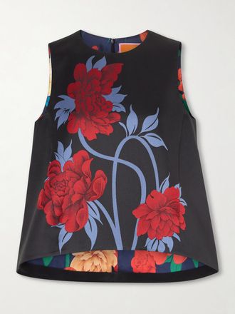 La DoubleJ Haut En Jacquard Fleuri La Scala - Multicolore