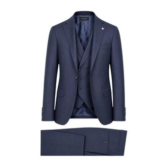 Luigi Bianchi Mantova Herren, Anz&uuml;ge, Blau, XLGr&ouml;&szlig;e