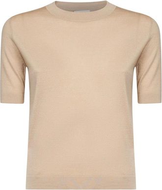 Max Mara Damen, Strickwaren, Beige, XSGr&ouml;&szlig;e