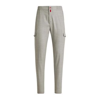 Kiton Woll-Cargo-Hose - - Trousers - Herren - Grau - W34