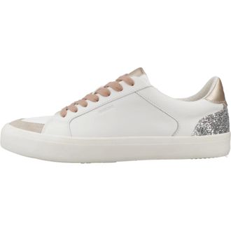 Geox Femme, Chaussures, Blanc, Taille: 39 EU Emmeleny Baskets basses