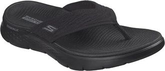 Skechers Womens Shining GO Walk Flex Sandal Splendor, Noir/textile, 40 EU