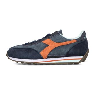 Diadora Blaue Low-Top Damen Sneakers Rally S - - Shoes - Damen - Blau - 37 EU