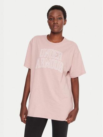 Under Armour T-Shirt Ua Rival Campus 6007883 Rosa Oversize