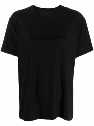 Givenchy t-shirt &agrave; logo imprim&eacute; - Noir