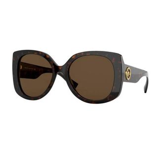 Versace Rechteckige Sonnenbrille - - Accessories - unisex - Braun - 56 MM