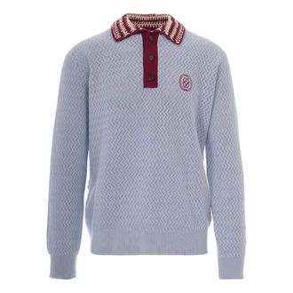 Dr&ocirc;le de Monsieur Herren, Strickwaren, Blau, LGr&ouml;&szlig;e