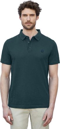 Street One Men Herren Slub Jersey Poloshirt
