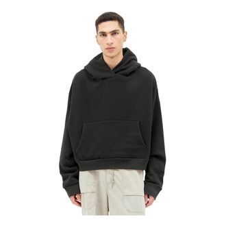 Entire studios Baumwoll-Fleece Kapuzenpullover - - Sweatshirts & Hoodies - Herren - Schwarzk - M