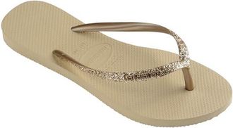 Havaianas Tongs Slim Hardware pour femme, B (M) US, Gris clair, 41/42 EU