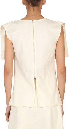 Jil Sander Wool Sweater - White