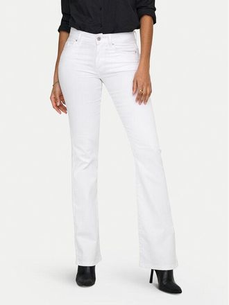 Only Jeans Blush 15373325 Wei&szlig; Flared Fit