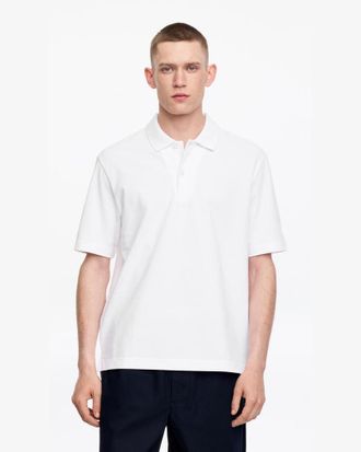 Arket Pikee-Poloshirt -Wei&szlig;