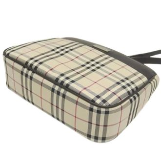 Burberry Sac bandouli&egrave;re vintage Pre-owned en toile - Femme - Pre-owned - Beige - Taille: ONE Size