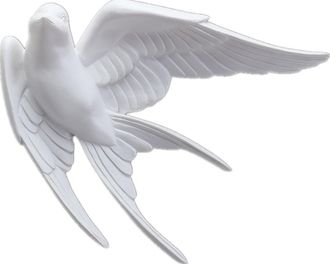 Generic 3D-Schwalben aus Kunstharz, fliegende Schwalbe, hängende Dekoration, Vogelstatue, Wandkunst, Ornament, Skulpturen für Zuhause, Wohnzimmer, Schlafzimme