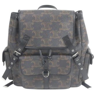 Celine Pre-owned Vintage Rucksack - - Pre-owned - Herren - Schwarzk - ONE SIZE