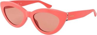 Guess Cat-Eye-Sonnenbrille mit UV-Schutz - - Accessories - Damen - Rosa - ONE SIZE