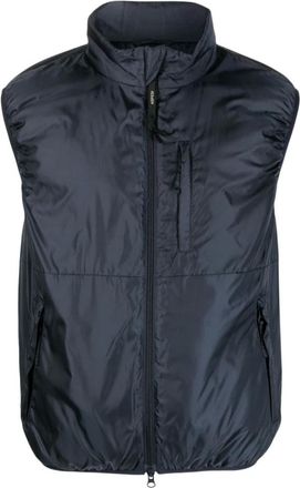 Aspesi Homme, Vestes, Bleu, Taille: 2XL Jil Nylon Taffeta Padded Vest