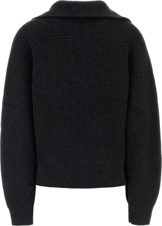 Isabel Marant Womens Charcoal Wool Blend Miranda Sweater Darkgrey Maglieria