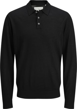 Jack & Jones Jprccmerino Knit Polo Pls - Plus Size