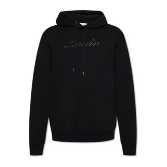 Lanvin Homme, Sweatshirts et sweats à capuche, Noir, Taille: L Sweat à capuche