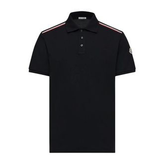 Moncler Homme, Tops, Noir, Taille: 3XL Polo