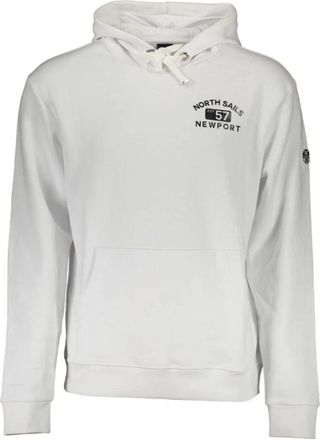 North Sails Homme, Sweatshirts et sweats &agrave; capuche, Blanc, Taille: 2XL SweaT-shirt &agrave; capuche en coton