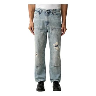 Levi's 568 Loose Strt DBL Knee - - Jeans - Herren - Blau - W33 L32