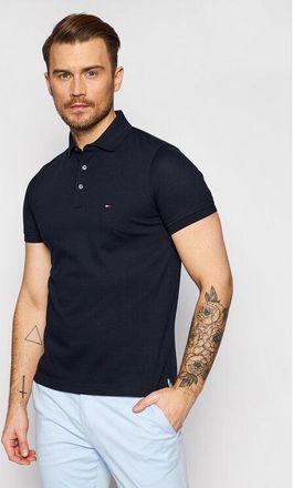 Tommy Hilfiger Poloshirt 1985 MW0MW17771 Dunkelblau Slim Fit