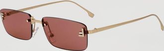 Fendi Sonnenbrille Damen Farbe Pink