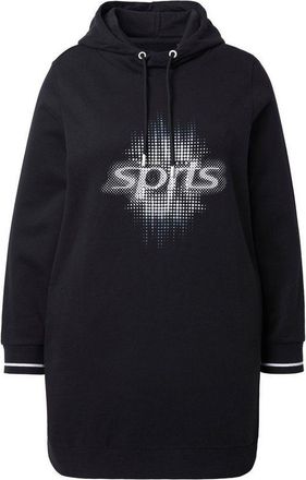 Ulla Popken Sweatshirt Long-Hoodie Oversized Kapuze Langarm
