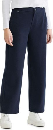 Street One Street One Damen A376189 Jacquardhose, Deep Blue, 38W / 30L EU