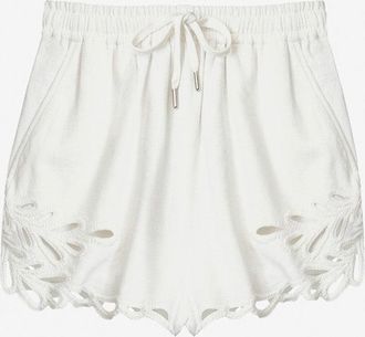 Isabel Marant Short Safa - Femme - Blanc - Taille 38 - Marant &Eacute;toile