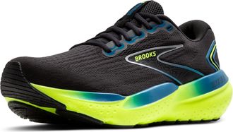 Brooks Glycerin 21 Neutraler Herren-Laufschuh, Schwarz/Blau/Nachtleben, 44 EU