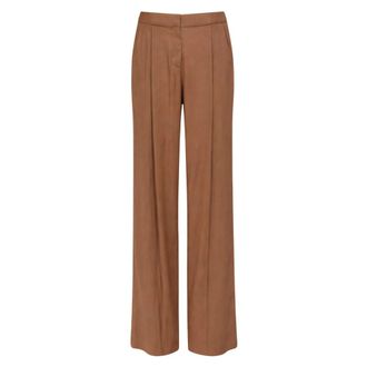 Elisabetta Franchi Wide Hosen - - Trousers - Damen - Braun - M