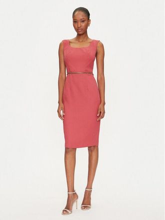Guess Coctailkleid 5GGK12 7300A Korallenfarben Regular Fit