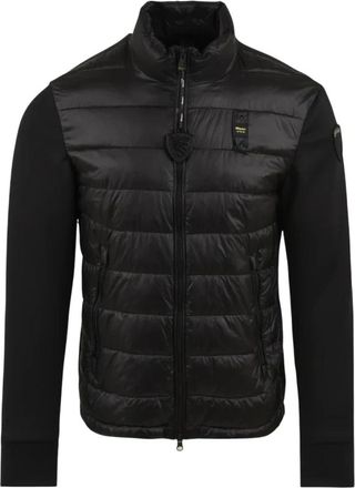 Blauer Homme, Vestes, Noir, Taille: M Mens Vestes Clothing Black Ss26