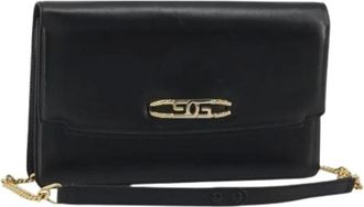 Gucci Sac port&eacute; &eacute;paule Pre-owned - Femme - Pre-owned - Noir - Taille: ONE Size