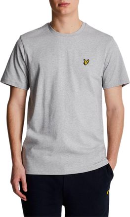Lyle & Scott T-Shirt Herren | mit Rundhals-Ausschnitt und kurzen Ärmeln | mit goldenem Adler-Logo auf der Brust | XS - XXL