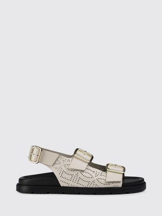 Doucal's Sandales en cuir perfor&eacute;