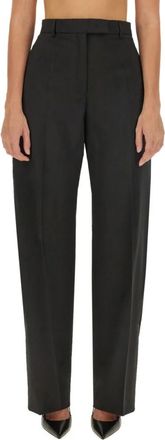Sportmax Femme, Pantalons, Noir, Taille: 36 FR Wide Pantalons