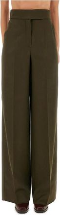 Max Mara Femme, Pantalons, Vert, Taille: 36 FR Arturo Pantalons