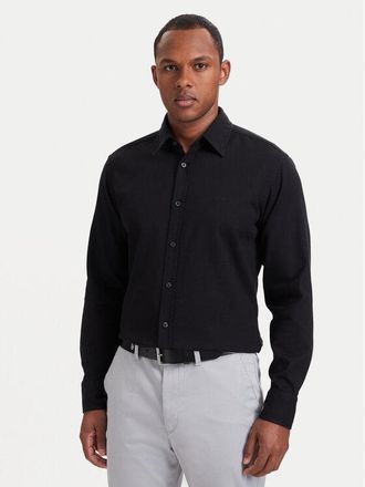 HUGO BOSS Hemd Relegant_6_M 50565600 Schwarz Regular Fit