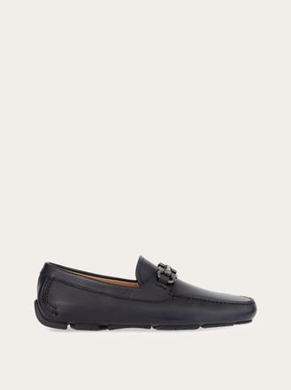 Ferragamo Herren Driver-Mokassin mit Gancini-Ornament Blau Gr&ouml;&szlig;e 39.5