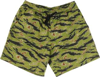 PROPAGANDA Camouflage Badehose Herren Shorts - - Swimwear - Herren - Gr&uuml;n - XL