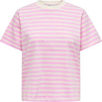 Only Femme T-shirt Paquet de 1 ONLLIVINA LIFE STRIPE TEE