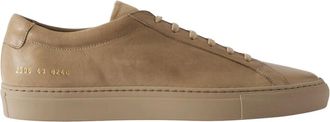 Common Projects Homme, Chaussures, Brun, Taille: 41 EU Achilles Premium Leather Baskets