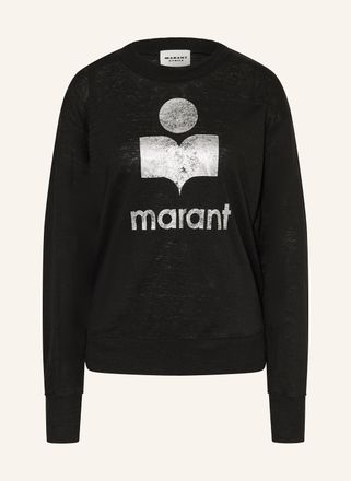 Isabel Marant Marant &Eacute;toile Longsleeve Klowia Aus Leinen schwarz